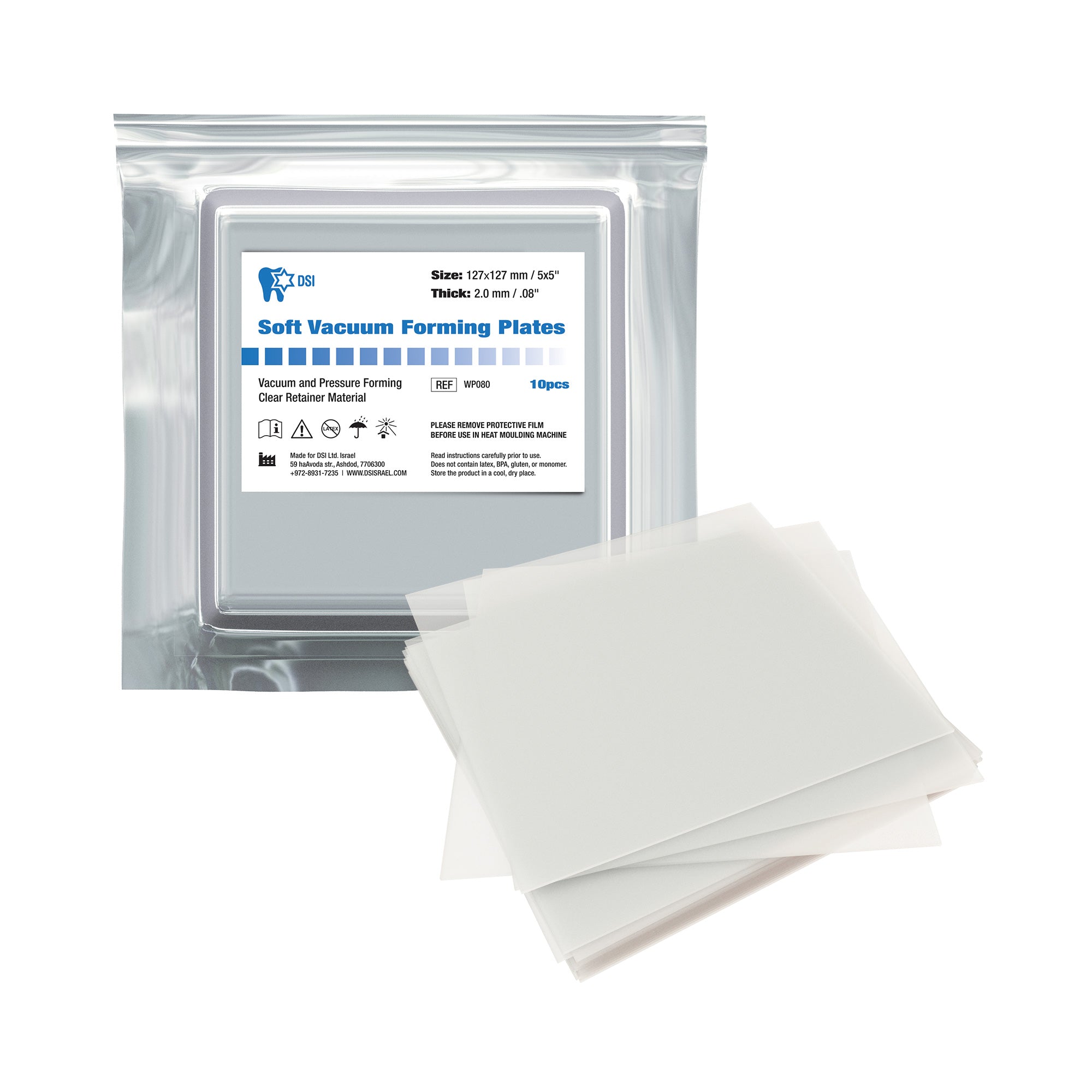 Soft Vacuum Plates 125x125mm – Shop DSI Online